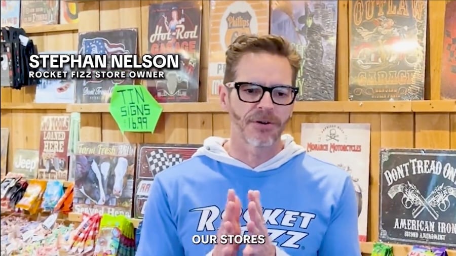 Own a Unique Candy & Soda Shop Franchise | Rocket Fizz